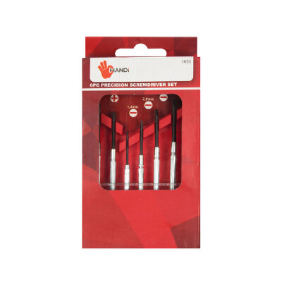 ไขควงซ่อมนาฬิกา HANDI รุ่น 1650 (แพ็ค 6 ชิ้น) สีเงิน | OfficeMate