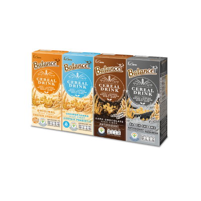 Balance Cereal Drink Mixed (180ml x 6pcs) Low Sugar | High Fiber ...