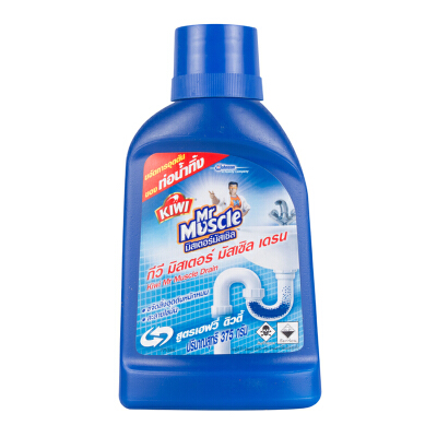 KIWI MR.MUSCLE ผงขจัดสิ่งอุดตัน สีน้ำเงิน ขนาด 375 กรัม | OfficeMate