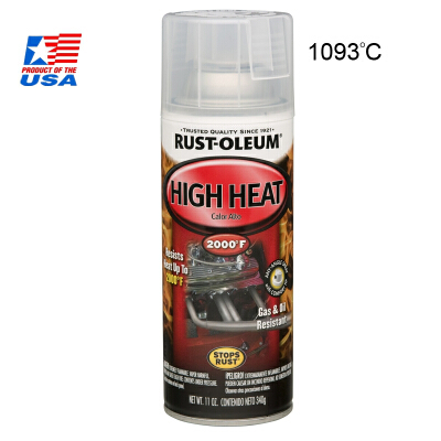 สีสเปรย์ทนความร้อน RUST OLEUM High Heat 1000 C - Gloss Clear # 260771 ...