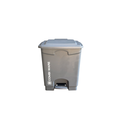 COMBI WARE SQUARE TRASH BIN WITH PEDAL 15L | OfficeMate