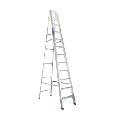 BARCO Aluminum ladder A shape one way bold 12 steps | OfficeMate