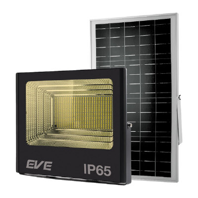 EVE Solar Flood Light LED 300W Warm White LIGHTING Dawn 300W Black Size ...