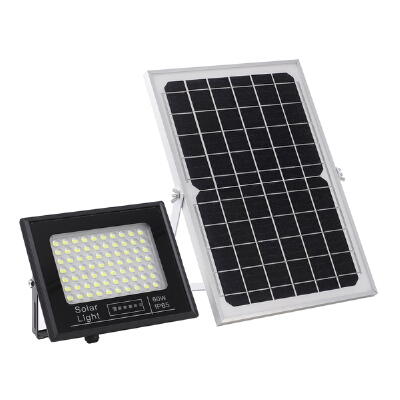 โคมฟลัดไลท์โซลาร์เซลล์ LED 60W DL LUZINO รุ่น SP-TP0301-60W สีดำ ขนาด ...