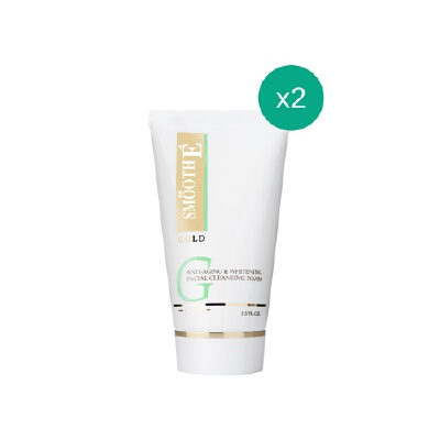 โฟมล้างหน้า สูตรอ่อนโยน Smooth E Gold Foam 1.5 oz. (แพ็ค 2) | OfficeMate