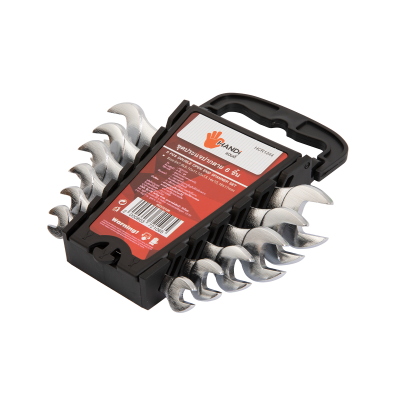 ชุดประแจปากตาย HANDI รุ่น HCR1244 (แพ็ก 6 ชิ้น) สีเงิน | OfficeMate