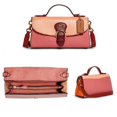 กระเป๋าสะพายข้าง COACH C8161 KLEO TOP HANDLE IN COLORBL COACH ...