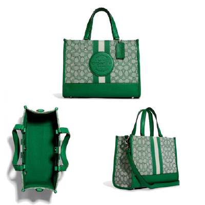 กระเป๋าสะพาย COACH C8448 Dempsey Carryall In Signature COACH C8448SVEZ ...