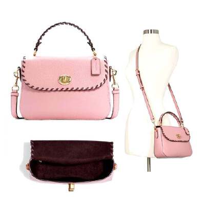 กระเป๋าสะพายข้าง COACH C4107 MARLIE TOP HANDLE SATCHEL COACH C4107IMSQH ...