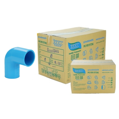 ข้องอพีวีซี ข้องอหนา PVC 90องศา ขนาด 4" (4นื้ว) DSAI ดีเอสเอไอ 1 ลัง | OfficeMate