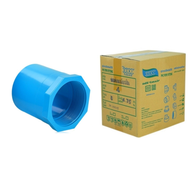 ข้อต่อเกลียวในพีวีซี PVC ขนาด 4" (4 นิ้ว) DSAI ดีเอสเอไอ 1 ลัง | OfficeMate