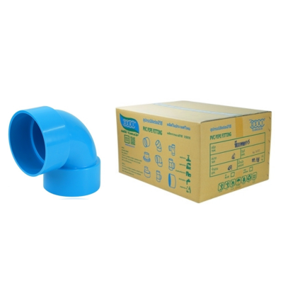 ข้องอบาง90พีวีซี PVC ขนาด 4" (4นิ้ว) DSAI ดีเอสเอไอ 1 ลัง | OfficeMate