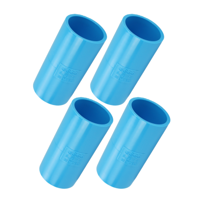 DSAI ข้อต่อตรงพีวีซี ข้อต่อหนา PVC ขนาด 3/4" (6หุน) 1 เเพ็ค | OfficeMate