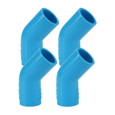 DSAI ข้องอหนา PVC 45องศา ขนาด 3/4" (6หุน) 1 เเพ็ค | OfficeMate