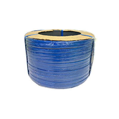 PK Plastic strap, box strap, size 12 x 0.9 mm., blue (pack 1 roll ...