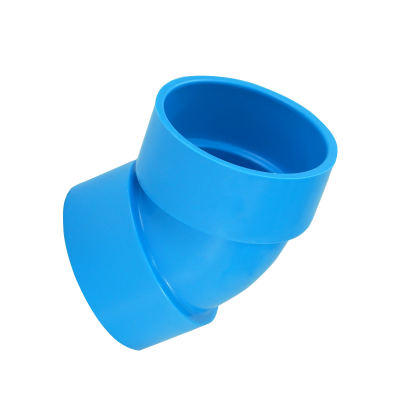 ข้องอบาง 45 พีวีซี PVC ขนาด 6" (6นิ้ว) DSAI ดีเอสเอไอ 1 เเพ็ค | OfficeMate