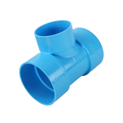 สามทางลดบางพีวีซี PVC ขนาด 4""x3"" (4นิ้ว ลด 3นิ้ว) DSAI ดีเอสเอไอ 1 เเพ็ค | OfficeMate