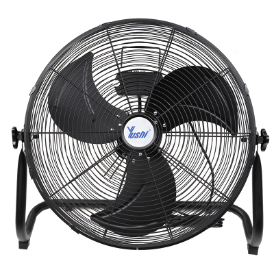 YUSHI Industrial fan, floor model, adjustable tilt Floor Fan Black 20นิ้ว Piece | OfficeMate