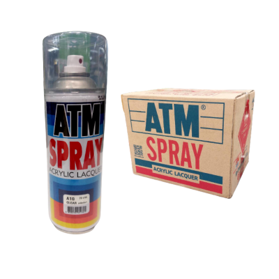 ATM สีสเปรย์อเนกประสงค์ เอทีเอ็ม (ATM SPRAY) NO.A10 CLEAR สีเคลือบเงา ...