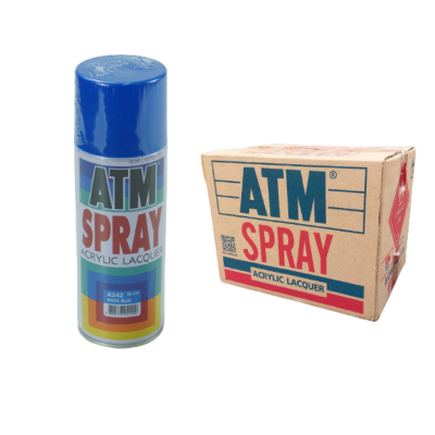 สีสเปรย์อเนกประสงค์ เอทีเอ็ม (ATM SPRAY) NO.A242 RIVER BLUE สีริเวอร์ ...