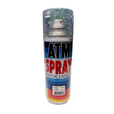 ATM สีสเปรย์อเนกประสงค์ เอทีเอ็ม (ATM SPRAY) NO.A10 CLEAR สีเคลือบเงา ...
