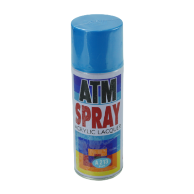 สีสเปรย์อเนกประสงค์ เอทีเอ็ม (ATM SPRAY) NO.A213 BLUE สีน้ำเงิน จำนวน 1 ...
