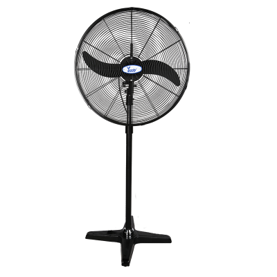 YUSHI industrial fan Floor-standing model DFP-T Black 24นิ้ว | OfficeMate