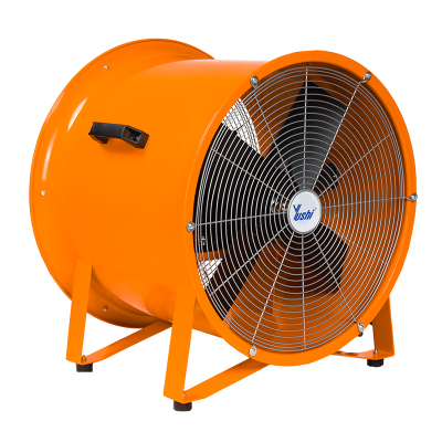 YUSHI Duct Fan for Ventilation – 18 Inch – Black/Yellow | OfficeMate