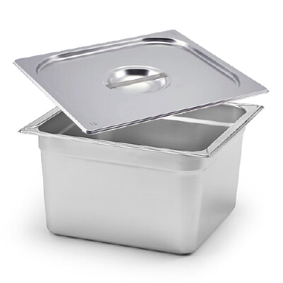 GN PAN 2/3 ถาดสแตนเลส พร้อมฝาปิด NTS GN23200 (กว้าง325 x ยาว353 x สูง ...