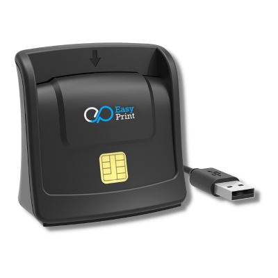 Easy Print Smart Card Reader SCR-505UD | OfficeMate