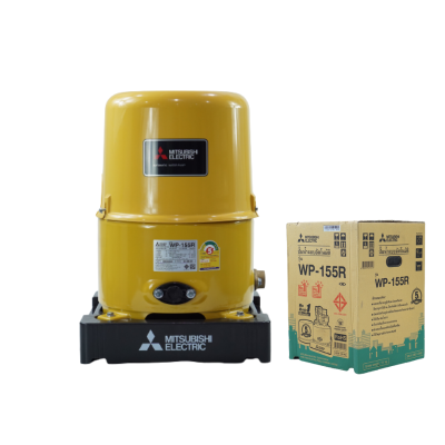 MITSUBISHI ปั๊มน้ำมิตซูบิชิ แบบปั๊มน้ำอัตโนมัติ รุ่น WP-155R 150 วัตต์ ...