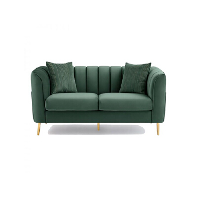 โซฟาผ้ากำมะหยี่ 2 ที่นั่ง Namiko x Linsy Nordic 1.56 เมตร รุ่น LS01SFS094004 - Emerald | OfficeMate