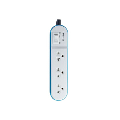 PANASONIC Blue Power strip 3 outlets 1 switch model cable length 1 ...