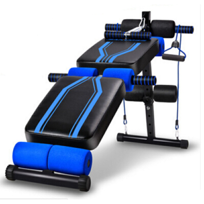 Sit up Bench V.2 เก้าอี้ซิทอัพ เบาะนั่งซิทอัพ สปริงช่วยดึง พร้อมโรลเลอร ...