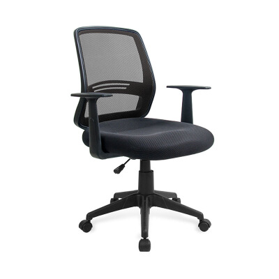 MO-TECH เก้าอี้สำนักงาน มีเท้าแขน (ผ้า Mesh) ลูกล้อ PU M8 BKN | OfficeMate