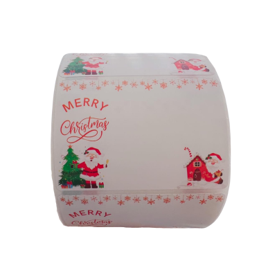 EASY PRINT สติกเกอร์ Direct Thermal ลาย Christmas CANDY ขนาด 65x45 mm ...