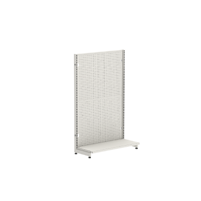 rbs Shopping End Cap/One-Sided Pegboard Display - Base Shelf 50 kg ...