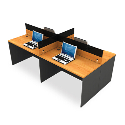MO-TECH ชุด Workstation 4 ที่นั่ง (TOP ตรง) MT-WB014 | OfficeMate