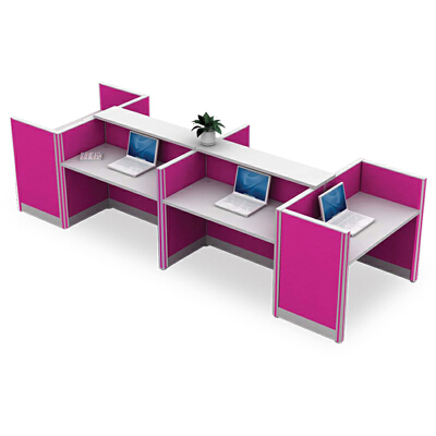 MO-TECH ชุด work system 6 ที่นั่ง (TOP ตรง) MT-WA014LR | OfficeMate