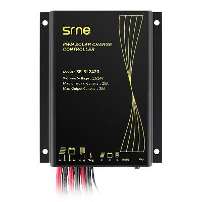 SRNE solar charge controller 20A PWM SR-SL2420 | OfficeMate