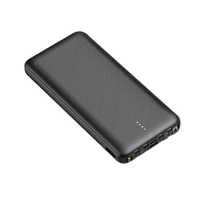 D-POWER แบตเตอรี่สำรองไฟ GC100(10000 mAh)สีดำ | OfficeMate