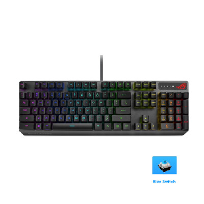 Asus Gaming Keyboard ROG Strix Scope RX Wired Mechanical RGB (Blue ...