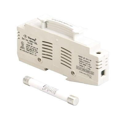 YINRONG Set Fuse Link 1500V 30A with Base Holder 10x85 SET-Fuse-1500V ...