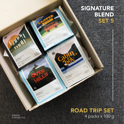 GRAPH เมล็ดกาแฟ Signature blend - ROAD TRIP SET | OfficeMate