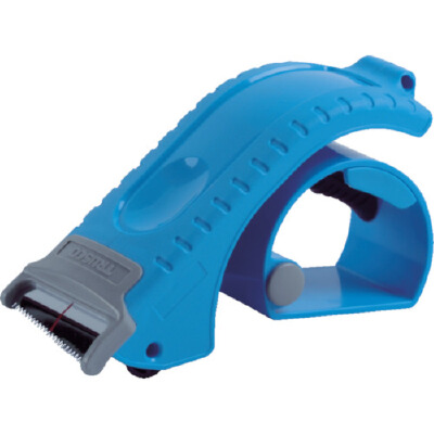TRUSCO Ergonomic Tape Cutter TETCE-B SkyBlue Color | OfficeMate