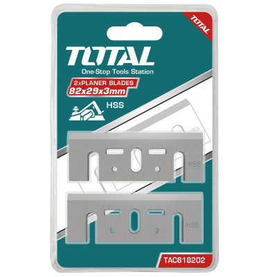 TOTAL ใบมีดกบไสไม้ ขนาด 82 x 29 x 3.0 มม. (แพ็คละ 2 ชิ้น) รุ่น ...
