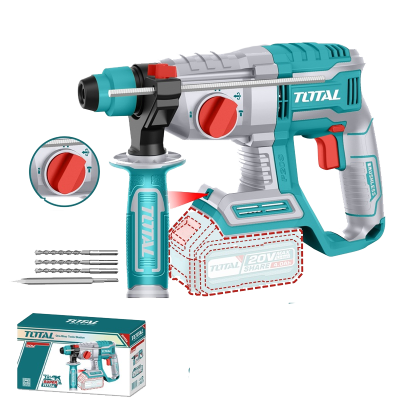 TORAL สว่านโรตารี่ ไร้สาย 20 โวลท์ (มอเตอร์ไร้แปรงถ่าน) รุ่น TRHLI20208 ...