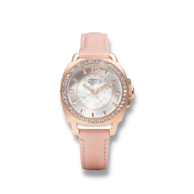 COACH 34MM BOYFRIEND CRYSTAL ROSE GOLD 14503151 | OfficeMate