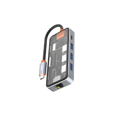ZTEC HUB 8 in 1 USB-C 100W รุ่น ZH831 | OfficeMate