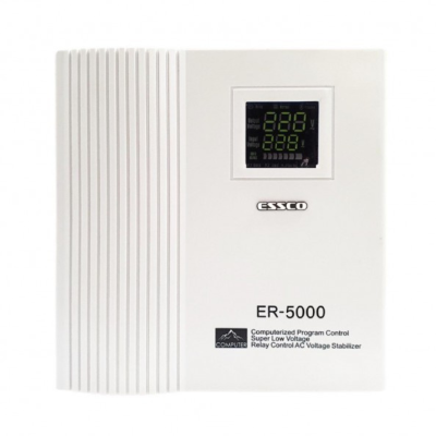 ESSCO เครื่องปรับแรงดันไฟฟ้า รุ่น ER-5000 5000VA/4000W สีขาว | OfficeMate